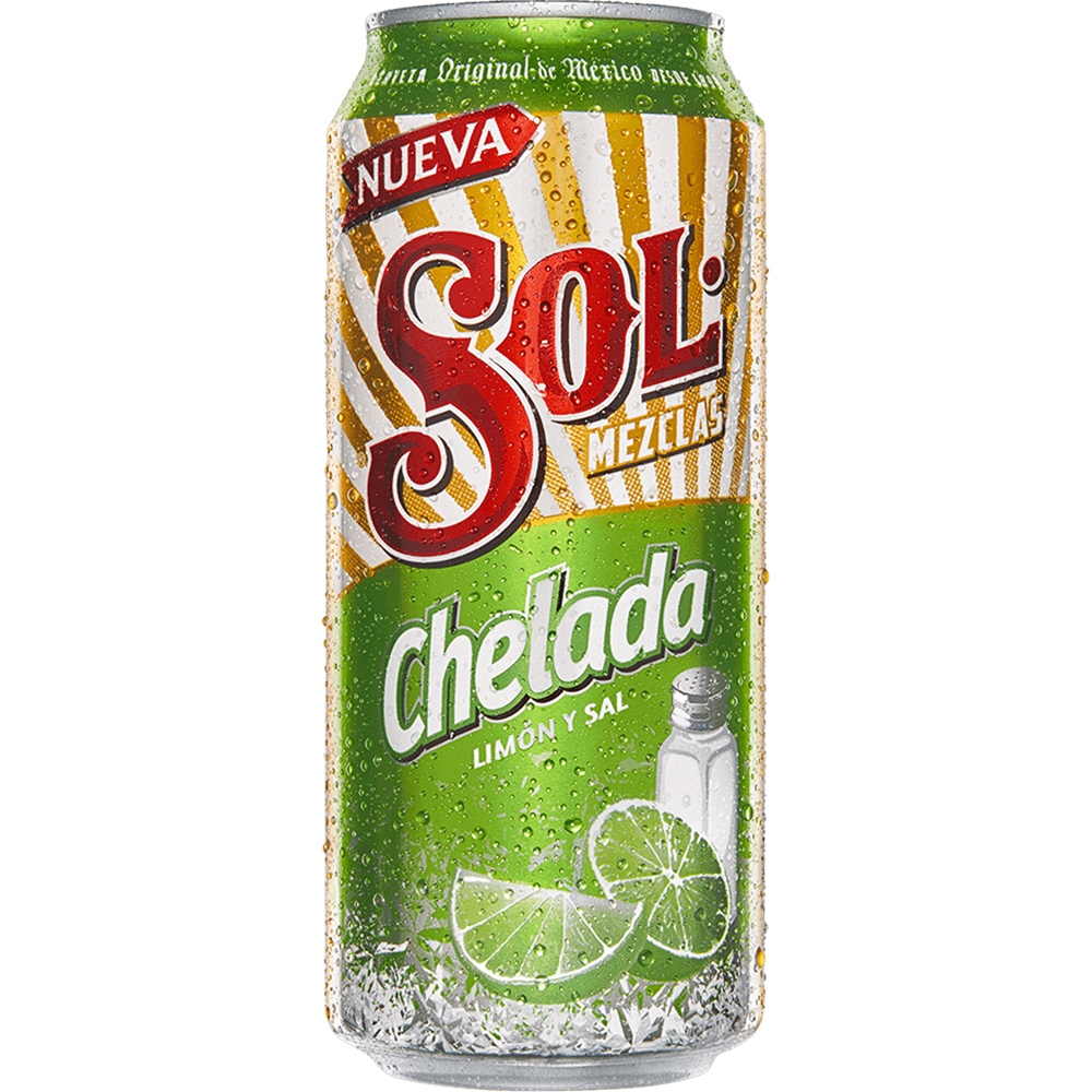 Cerveza Sol Chelada 473 ml - oxxofit